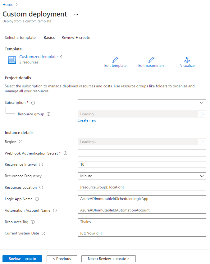 Add immutable ID to users in Azure AD